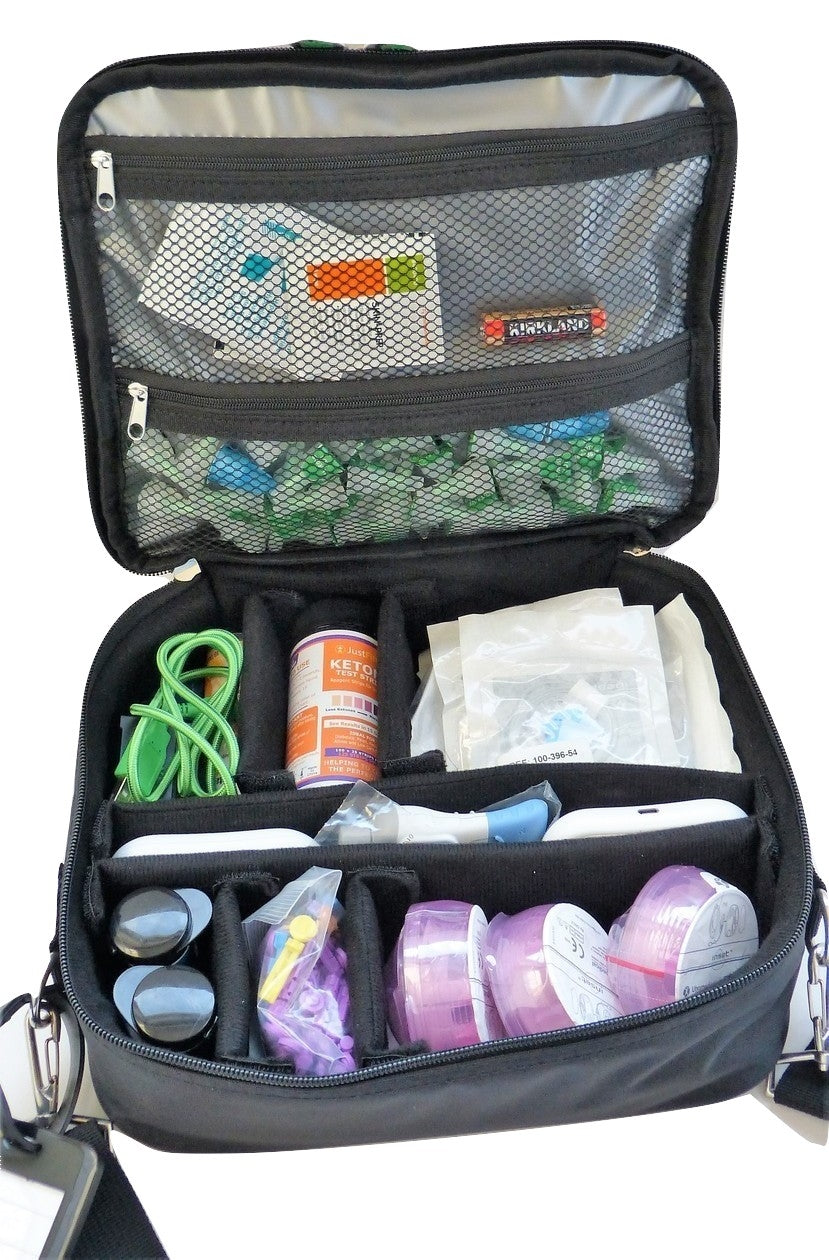 Sports Pink Diabetes Travel Case – Eugo Diabetes Travel Case and Essentials